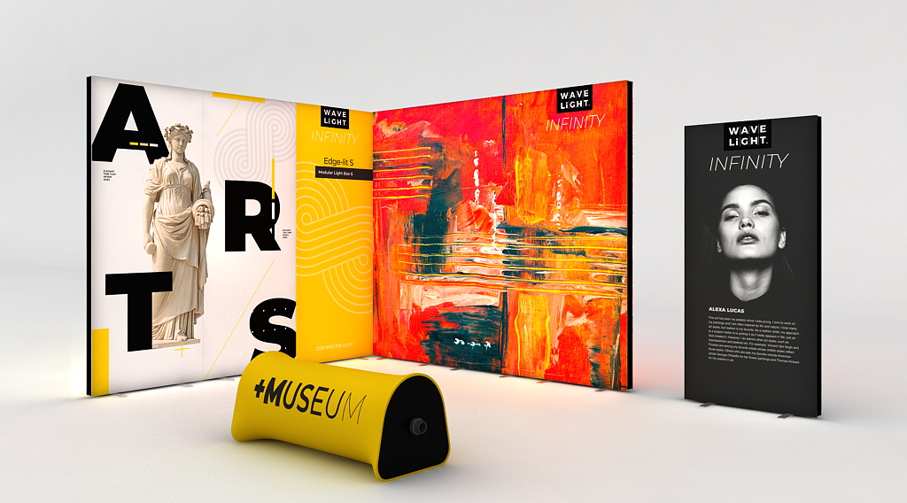 Infinity DNA PRO Light Box Display Stands – Experience Exhibits