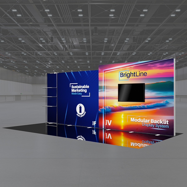 BrightLine 20ft FV Waterfall – Experience Exhibits