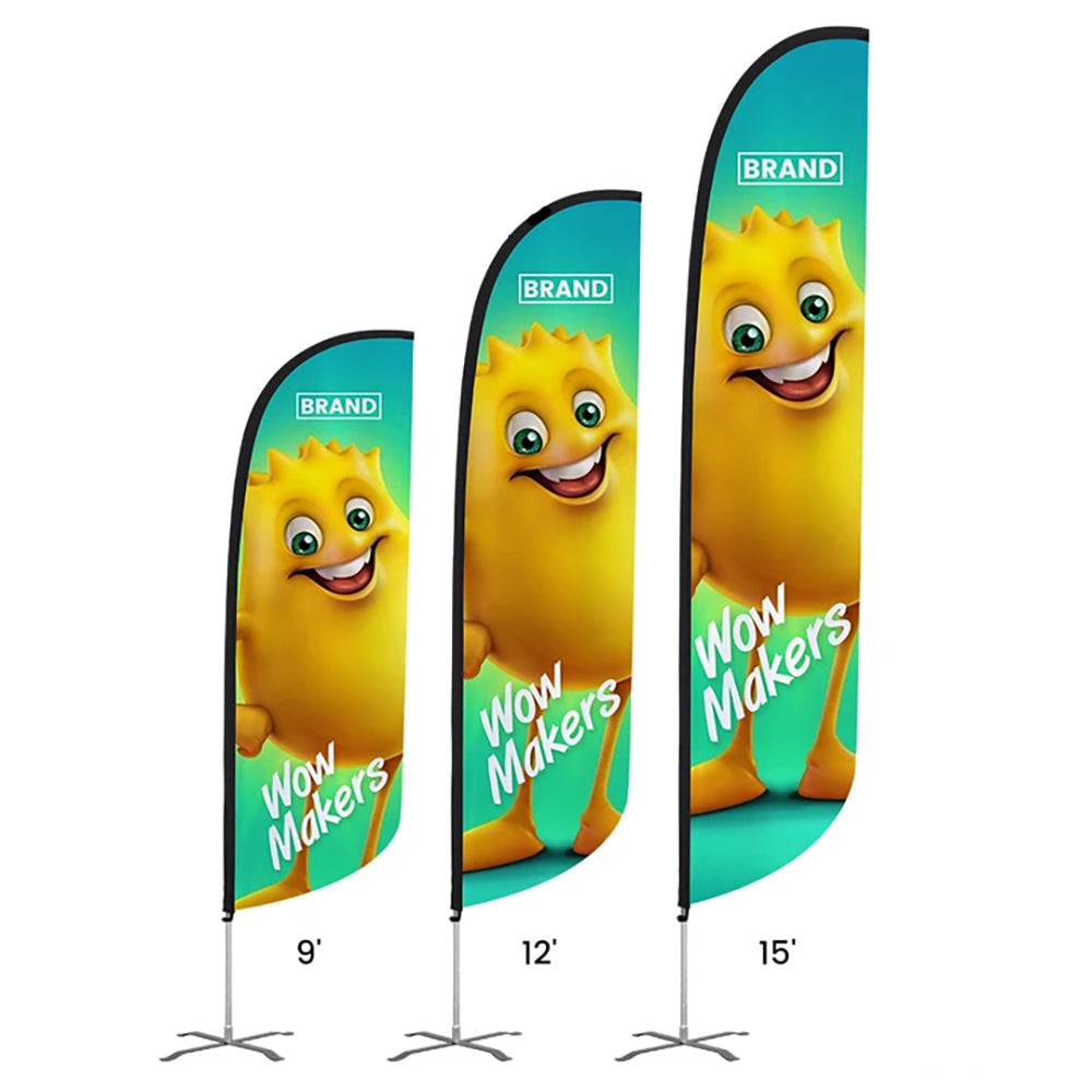 Premium Convex Outdoor Flags – Experience Exhibits